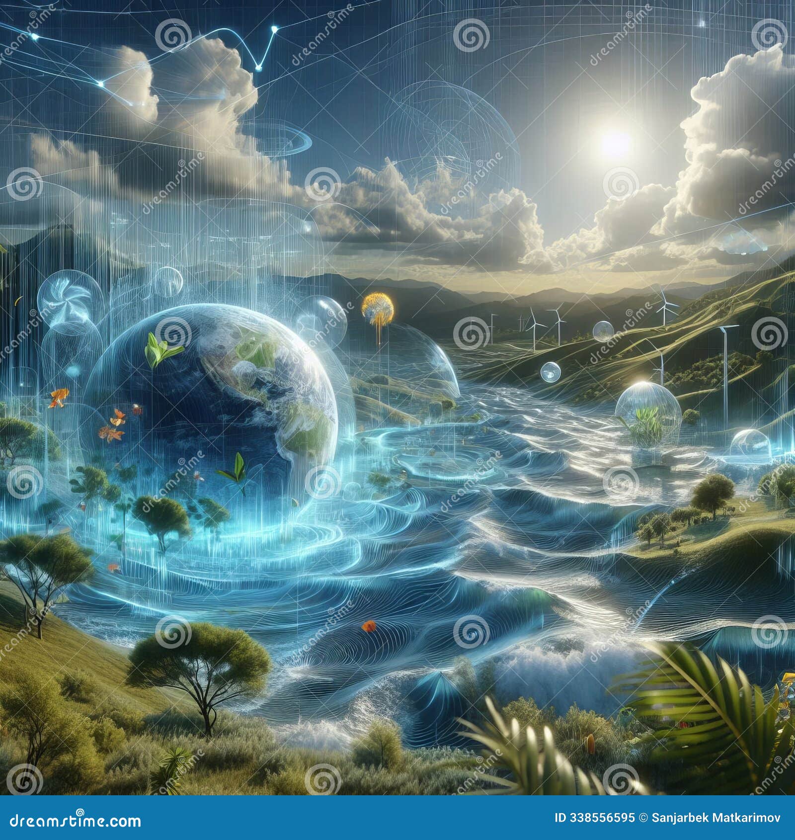 Environmental Simulations Holographic Models of Ecosystems or we Stock ...