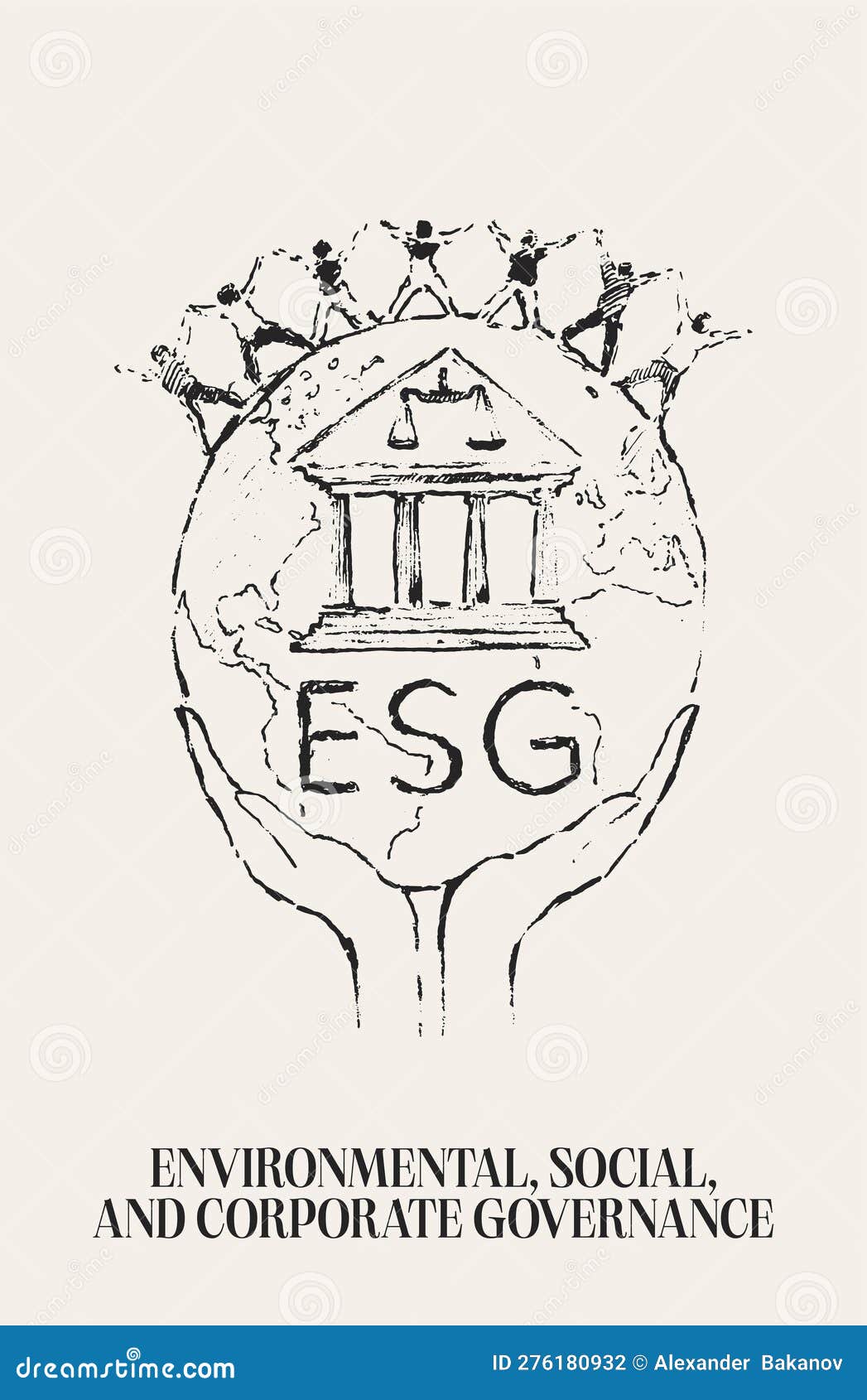 Environmental, Social and Corporate Governance Concept Vector ... Environmental, Social and Corporate Governance Concept Vector ...