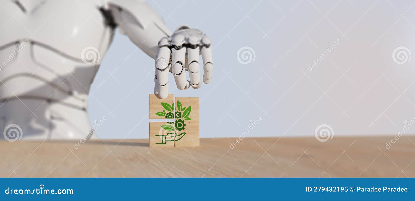 Environmental Technology Concept. Using AI for Environmental ...