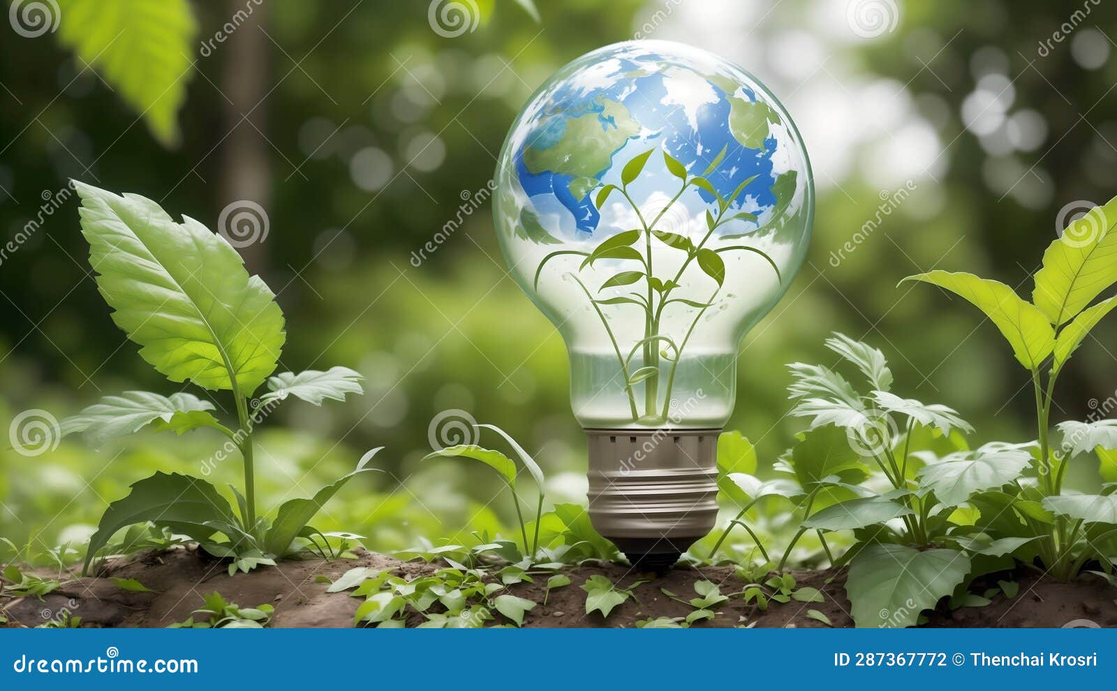 Environmental Technology and the Path To a Greener World Stock ...