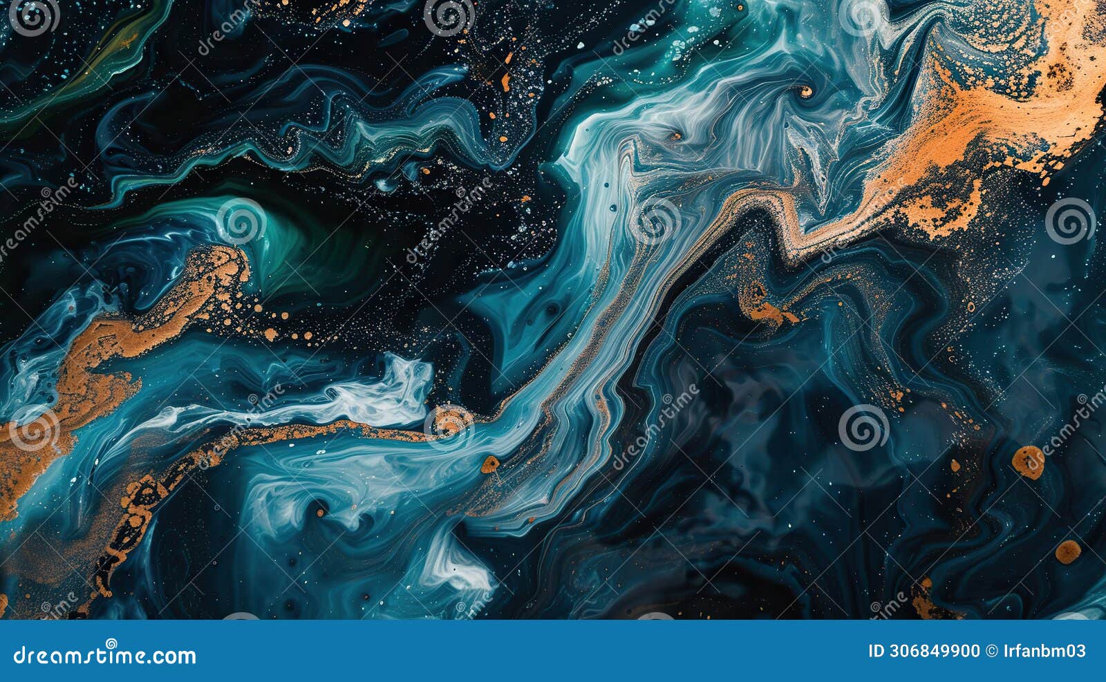 Environmental Troubles Visualized: Striking Abstract Oil Pollution ...