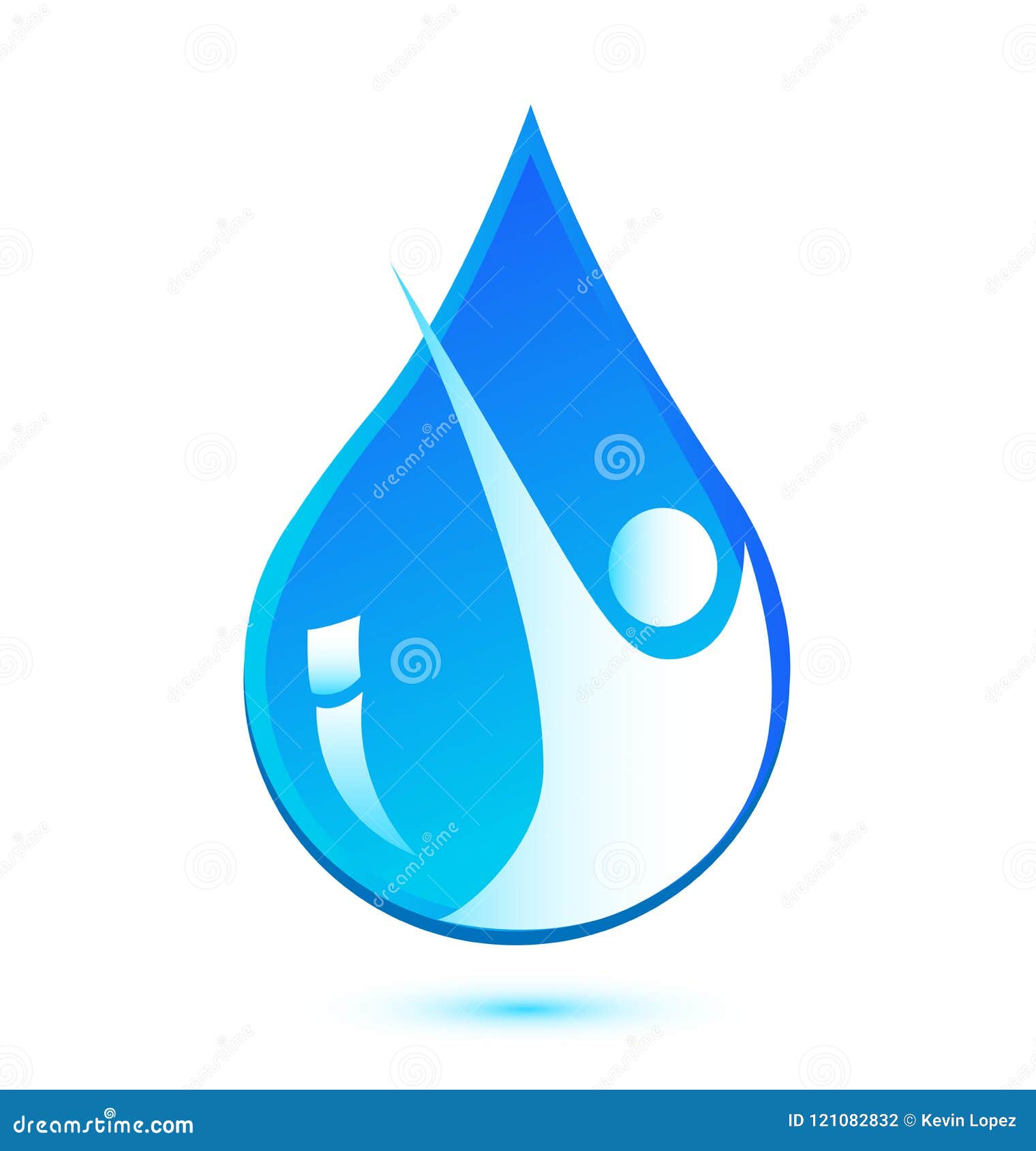 Environmental Water Rain Drop Icon Vector Stock Vector - Illustration ...