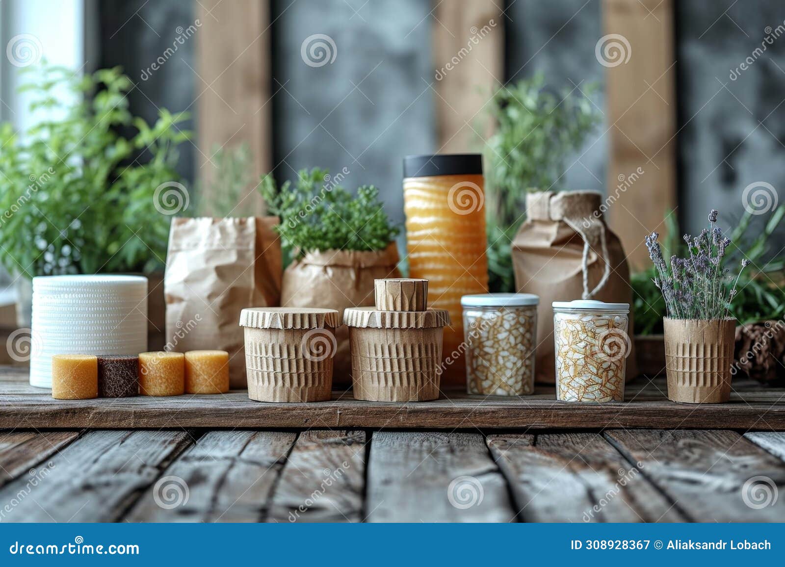 Environmentally Friendly Disposable Tableware. the Concept of Recycling ...