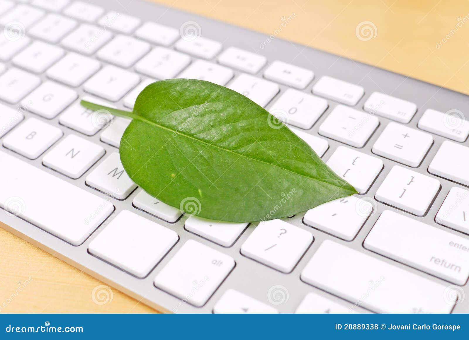 Environmentally Friendly PC Stock Photo - Image of online, personal ...