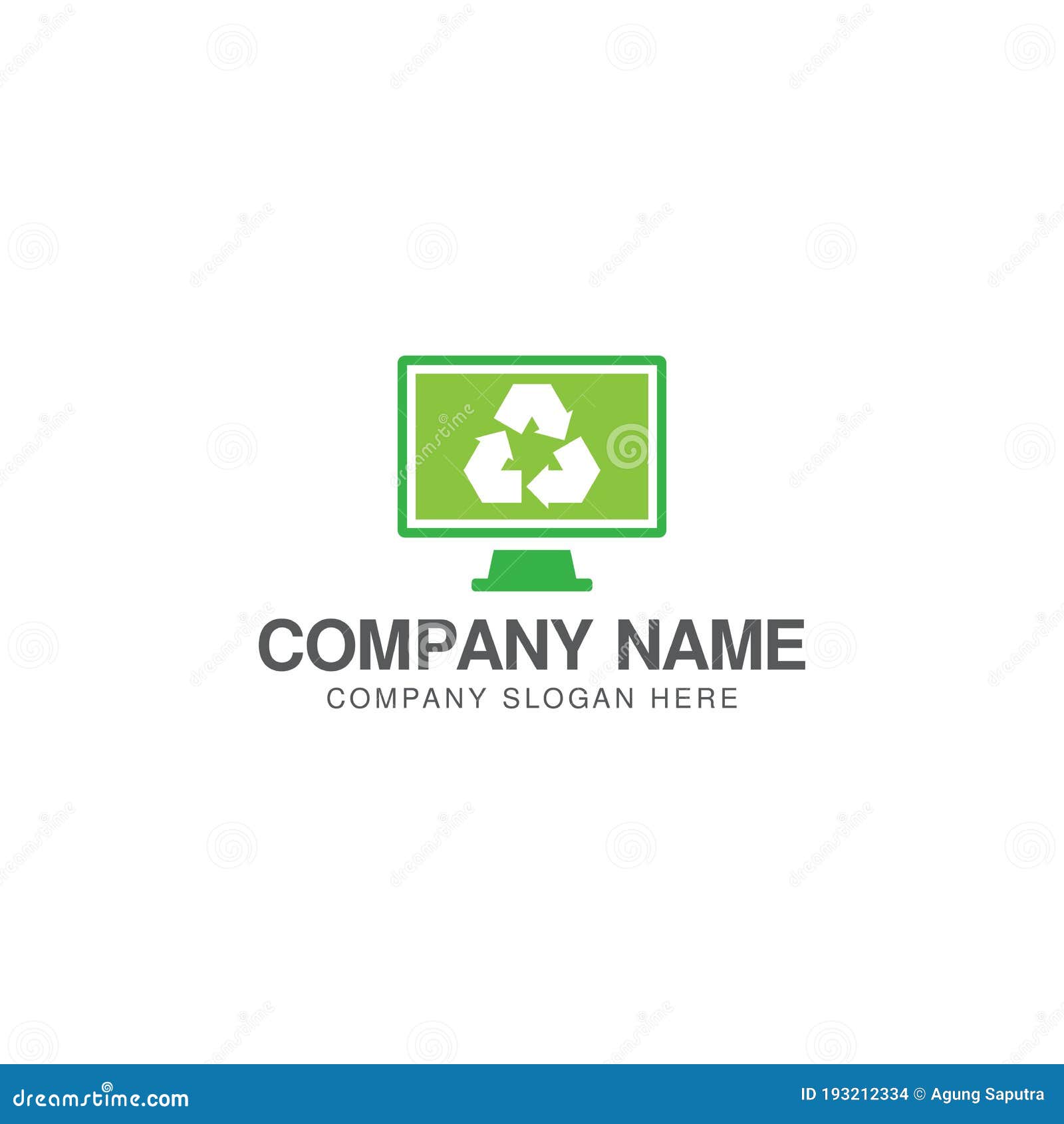 Environmentally Friendly Technology Logo Design Vector Stock Vector ...