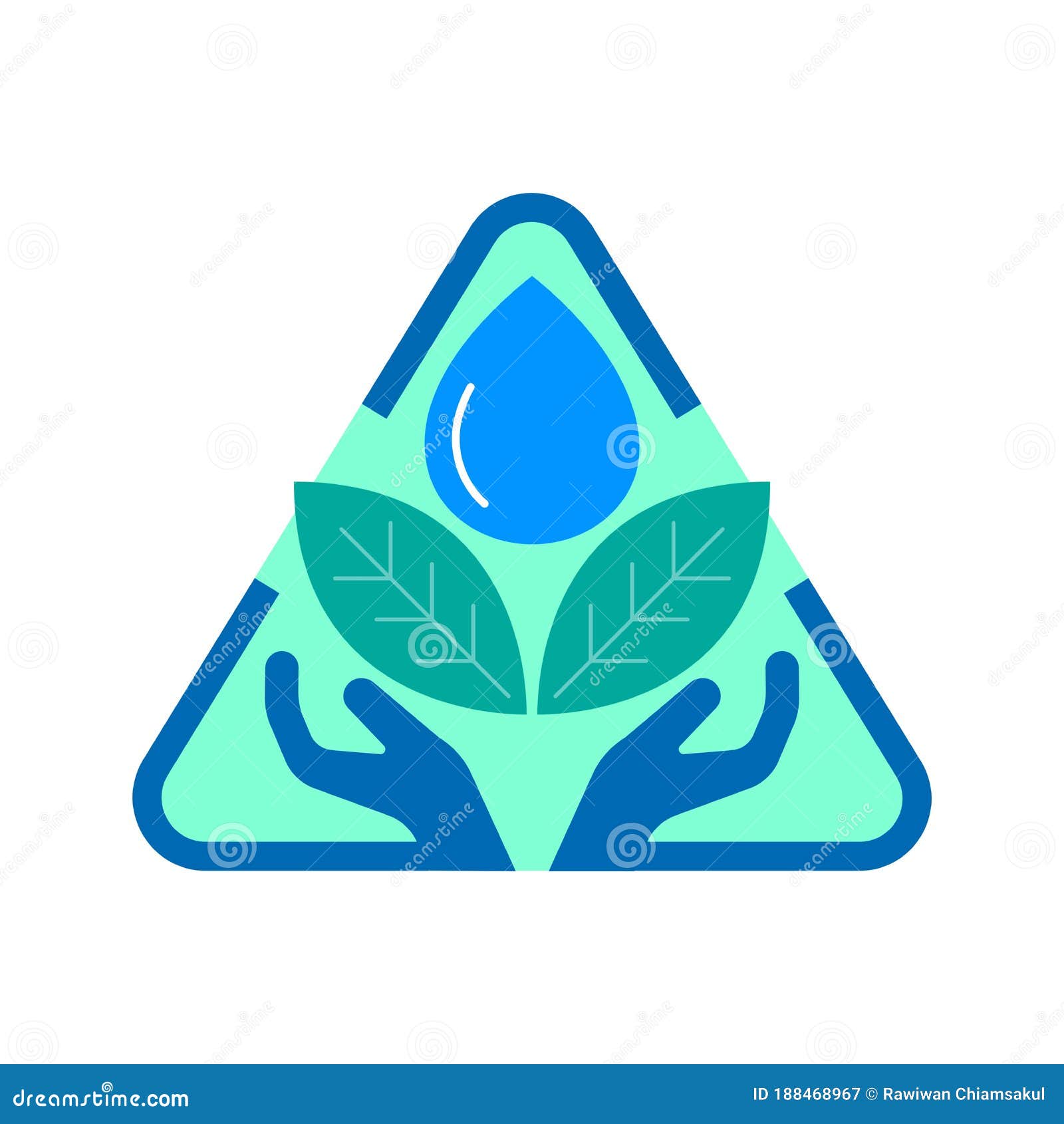 Environmental Protection Sign Stock Vector - Illustration of drop, care ...