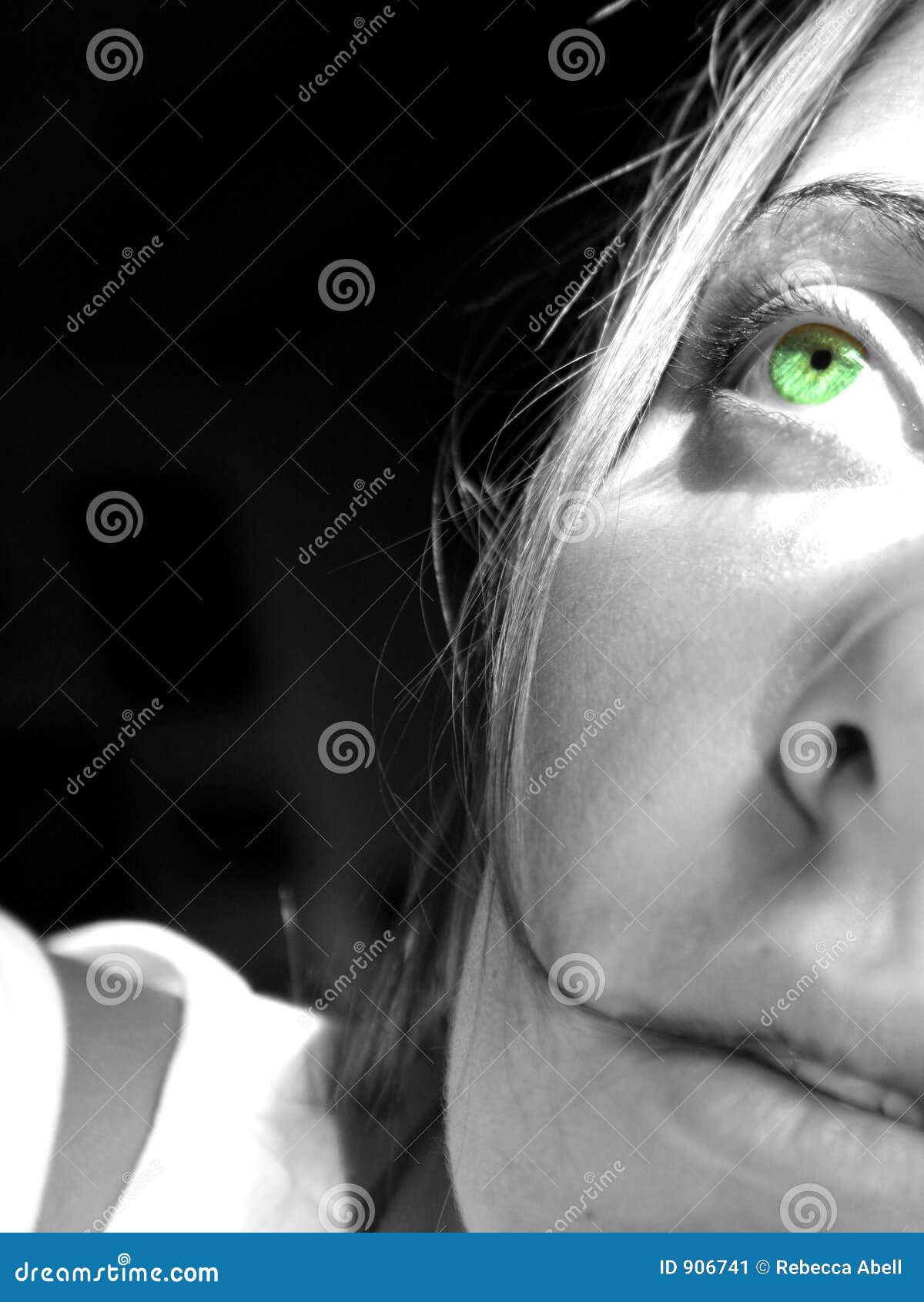 Envy stock image. Image of teeth, black, eyes, look, green - 906741