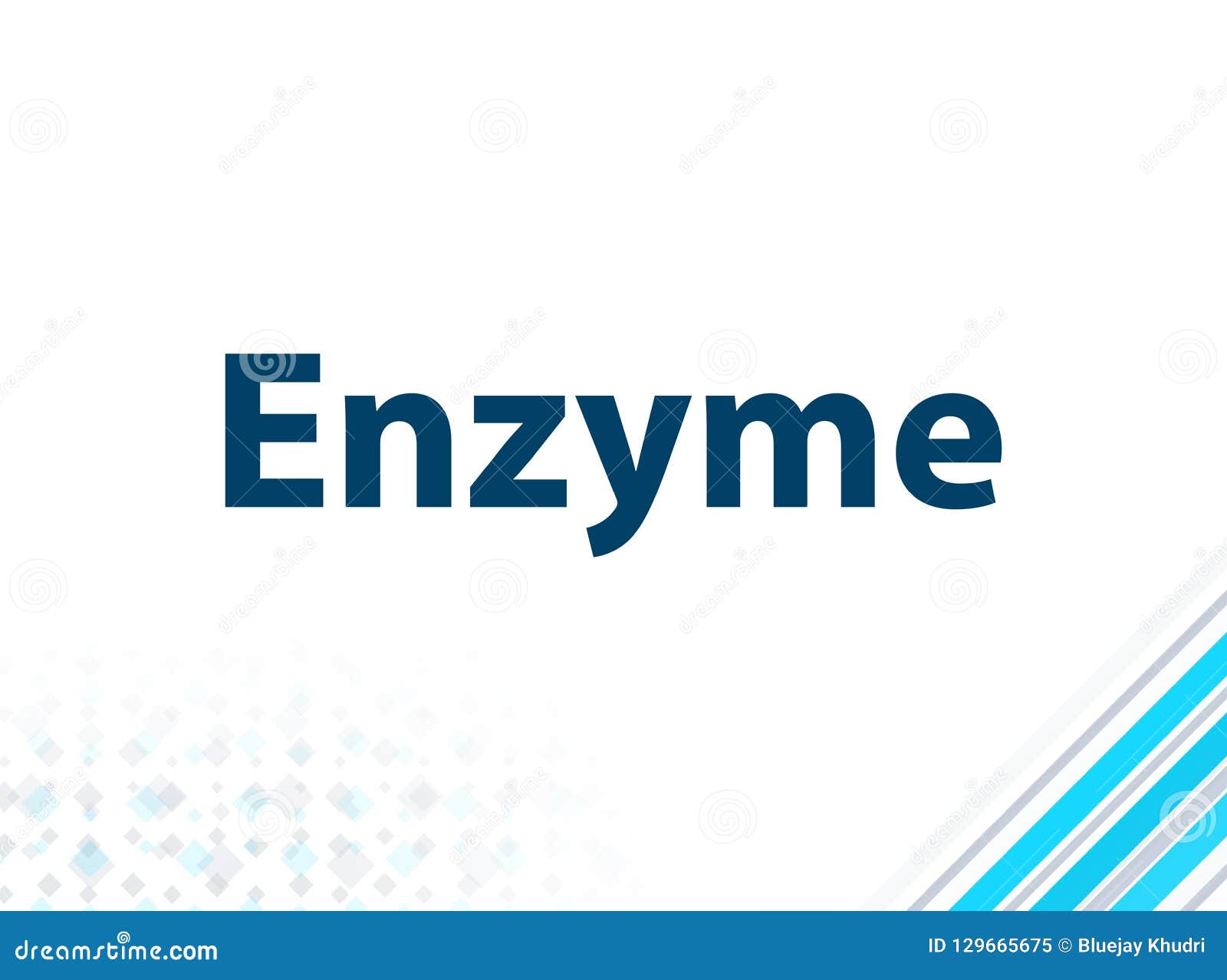 Enzyme Modern Flat Design Blue Abstract Background Stock Illustration ...