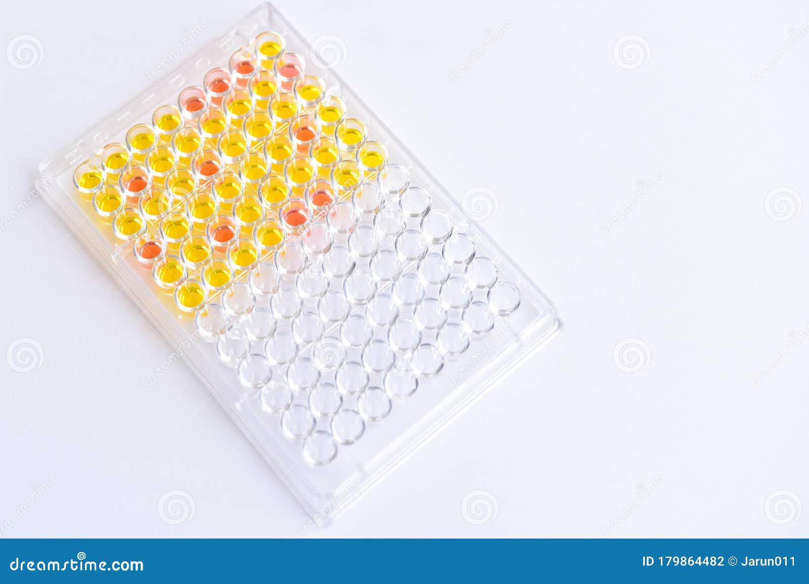 Enzyme-linked Immunosorbent Assay or ELISA Plate Stock Photo - Image of ...