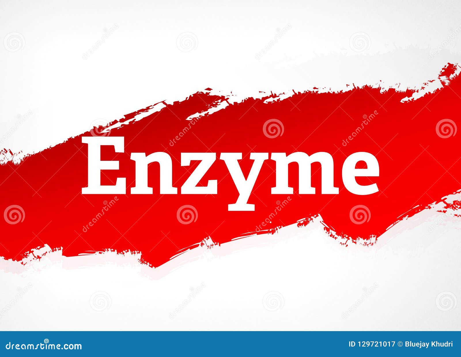 Enzyme Red Brush Abstract Background Illustration Stock Illustration ...
