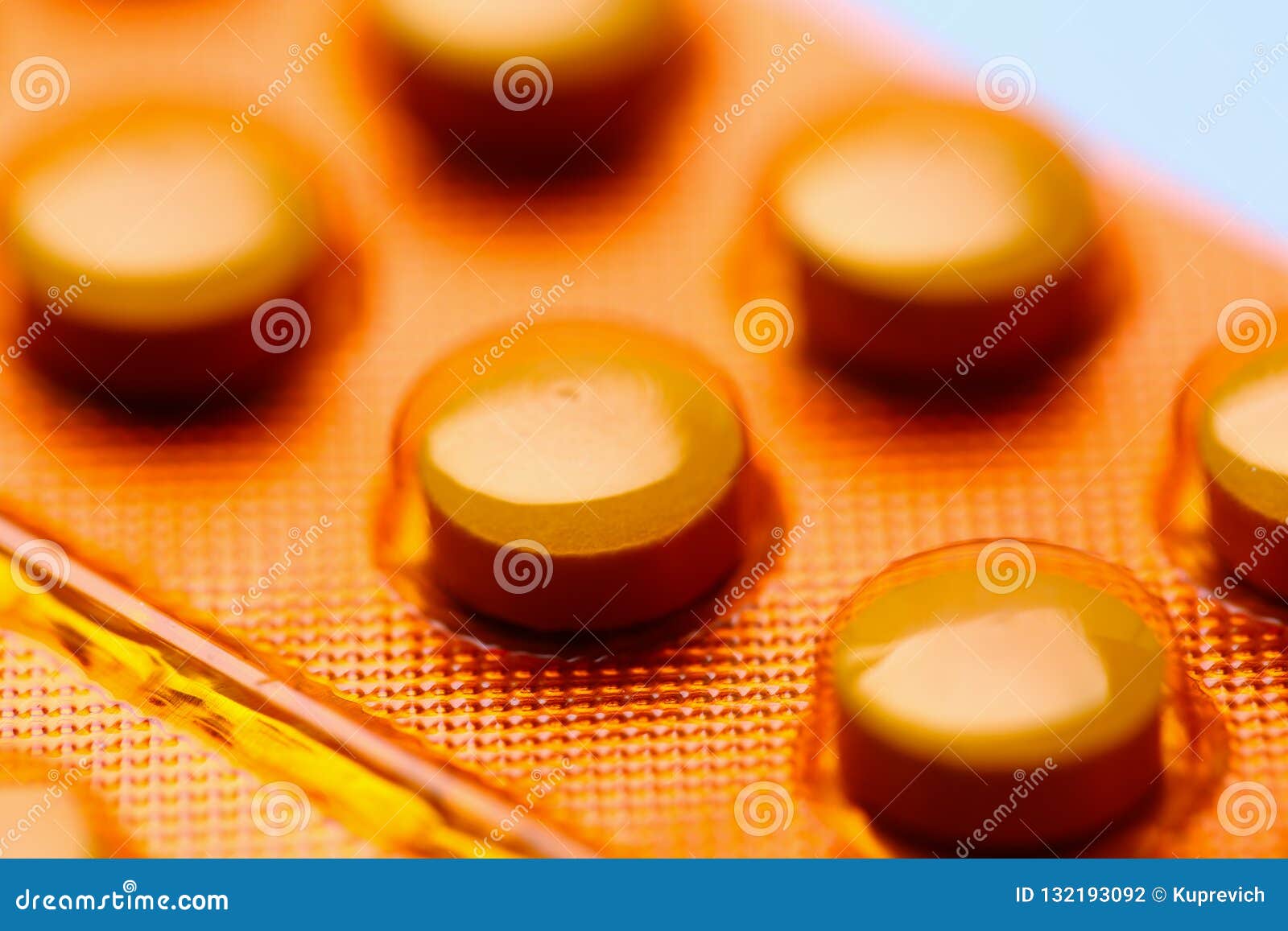 Enzyme Tablets Biologically Active Substances Stock Photo - Image of ...