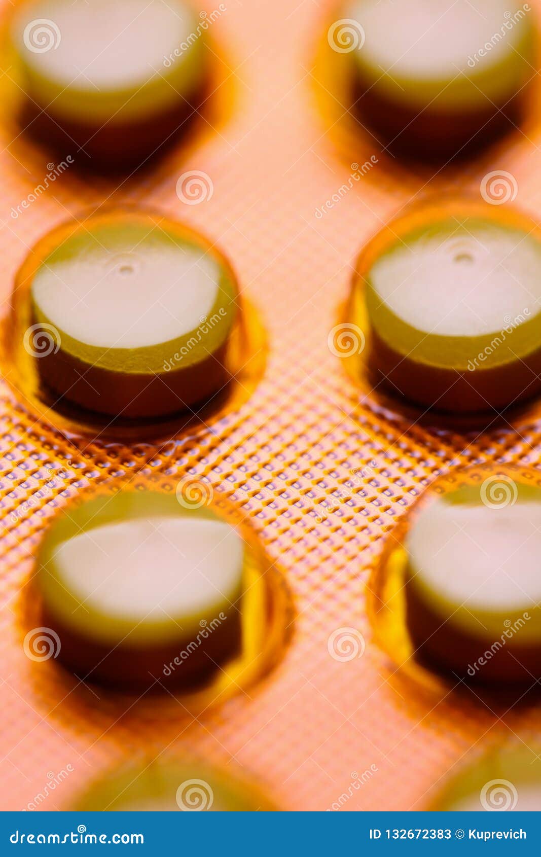 Enzyme Tablets Biologically Active Substances Stock Image - Image of ...