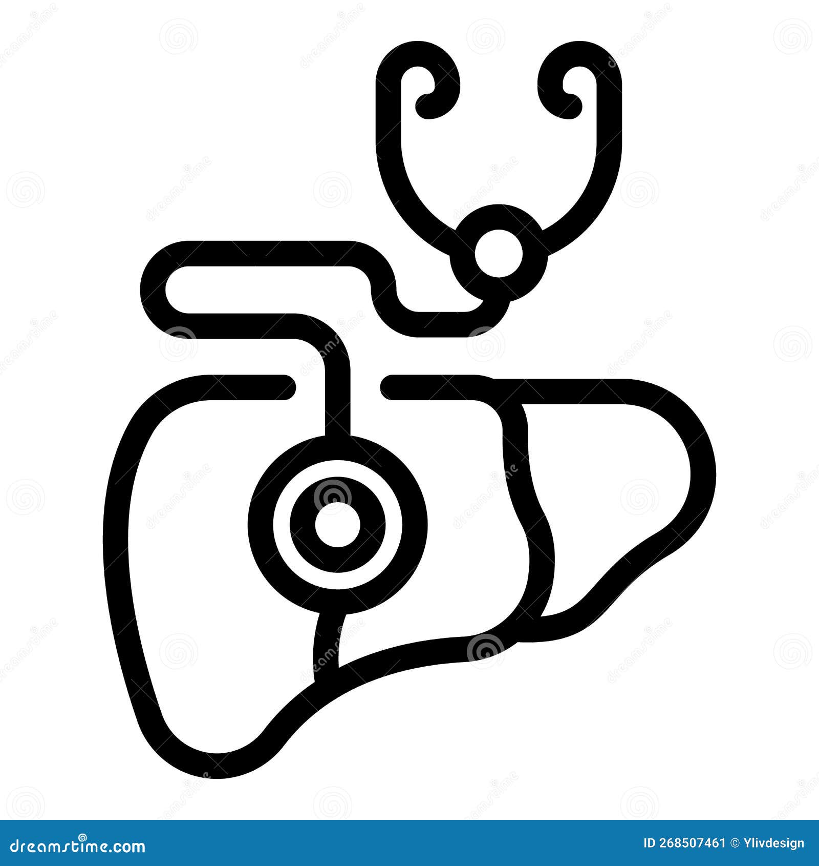 Enzymes Organ Icon Outline Vector. Amino Peptide Stock Vector ...