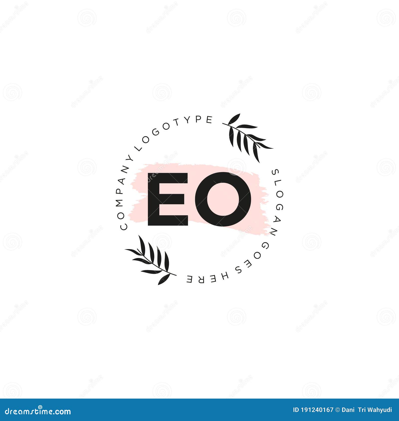 EO Letter Logo Icon Design Template Elements Stock Vector ...