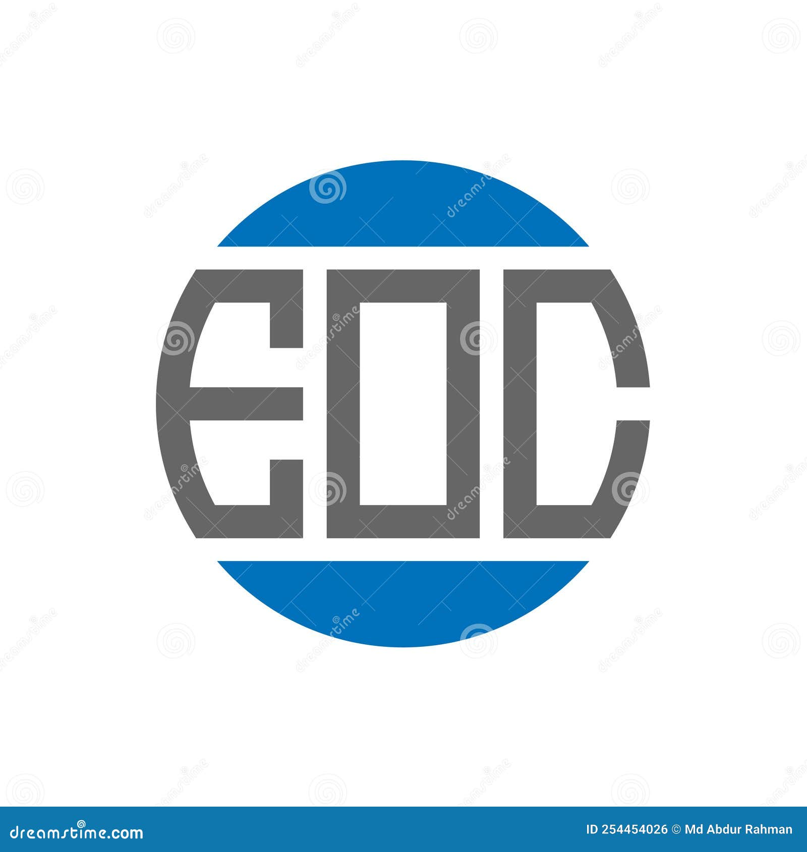 EOC Letter Logo Design on White Background. EOC Creative Initials ...