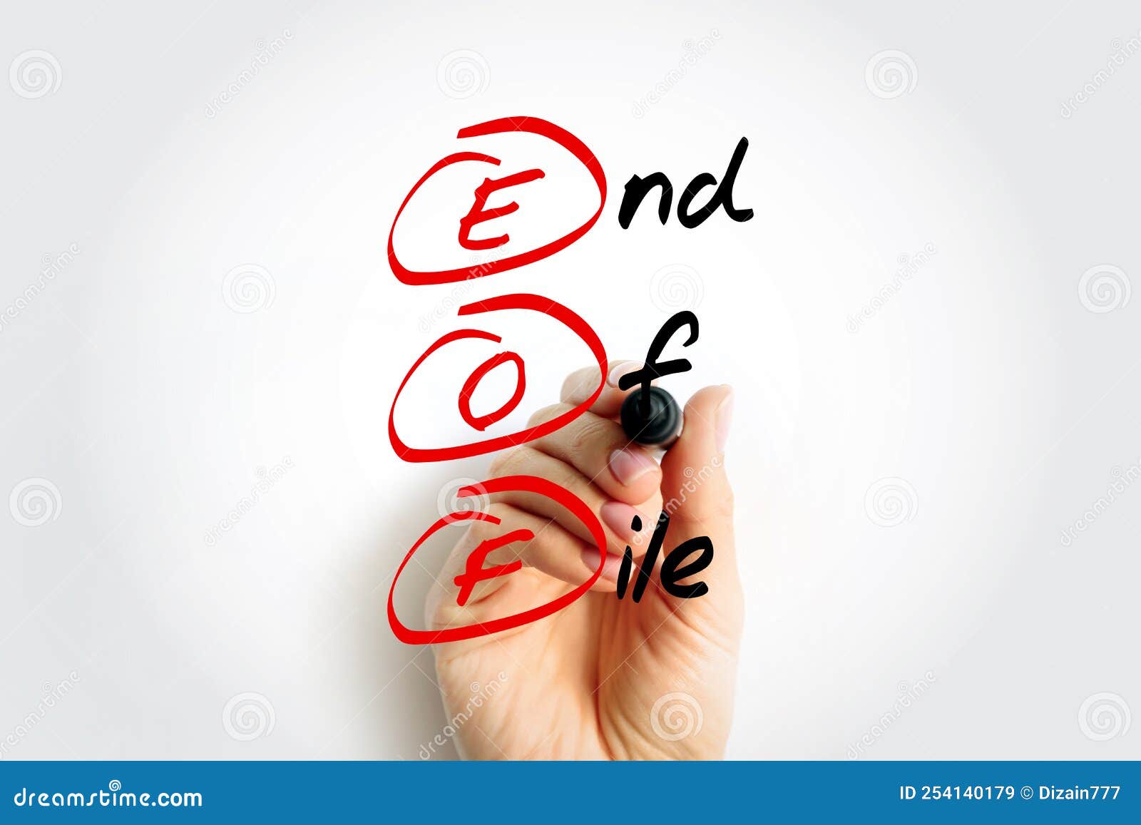 Eof End Of File Is A Condition In A Computer Operating System Where No More Data Can Be Read