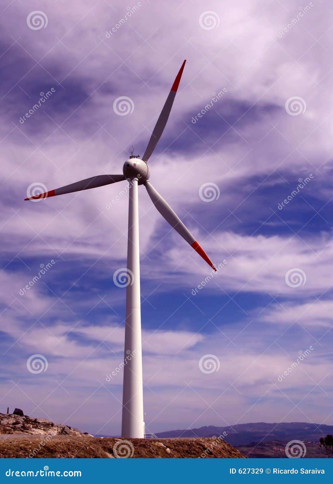 Eolic electricity stock image. Image of aerogenerators - 627329