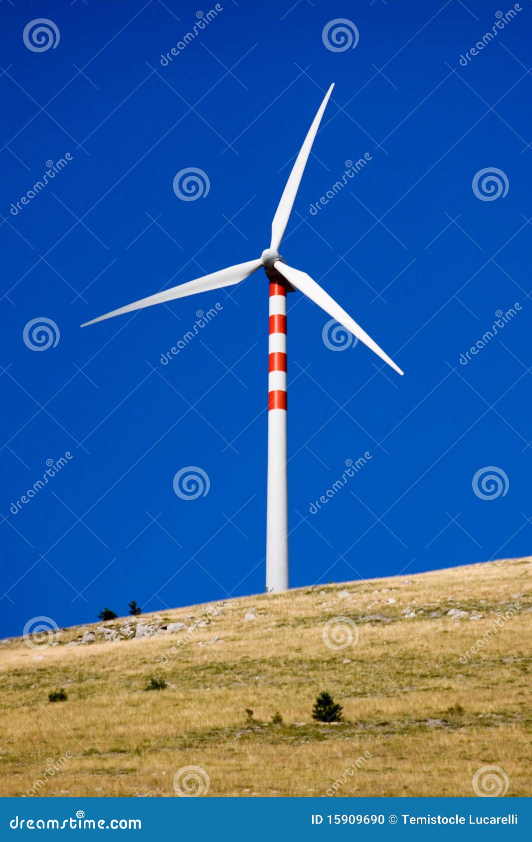 Eolic energy stock photo. Image of protected, hill, eolic - 15909690