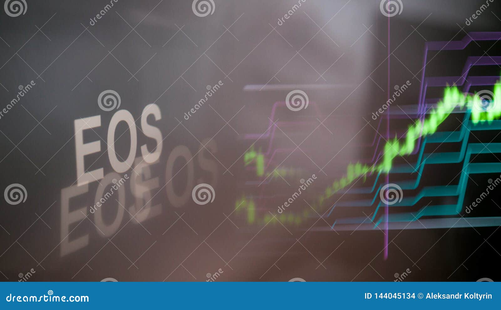 EOS Cryptocurrency Token. the Behavior of the Cryptocurrency Exchanges ...