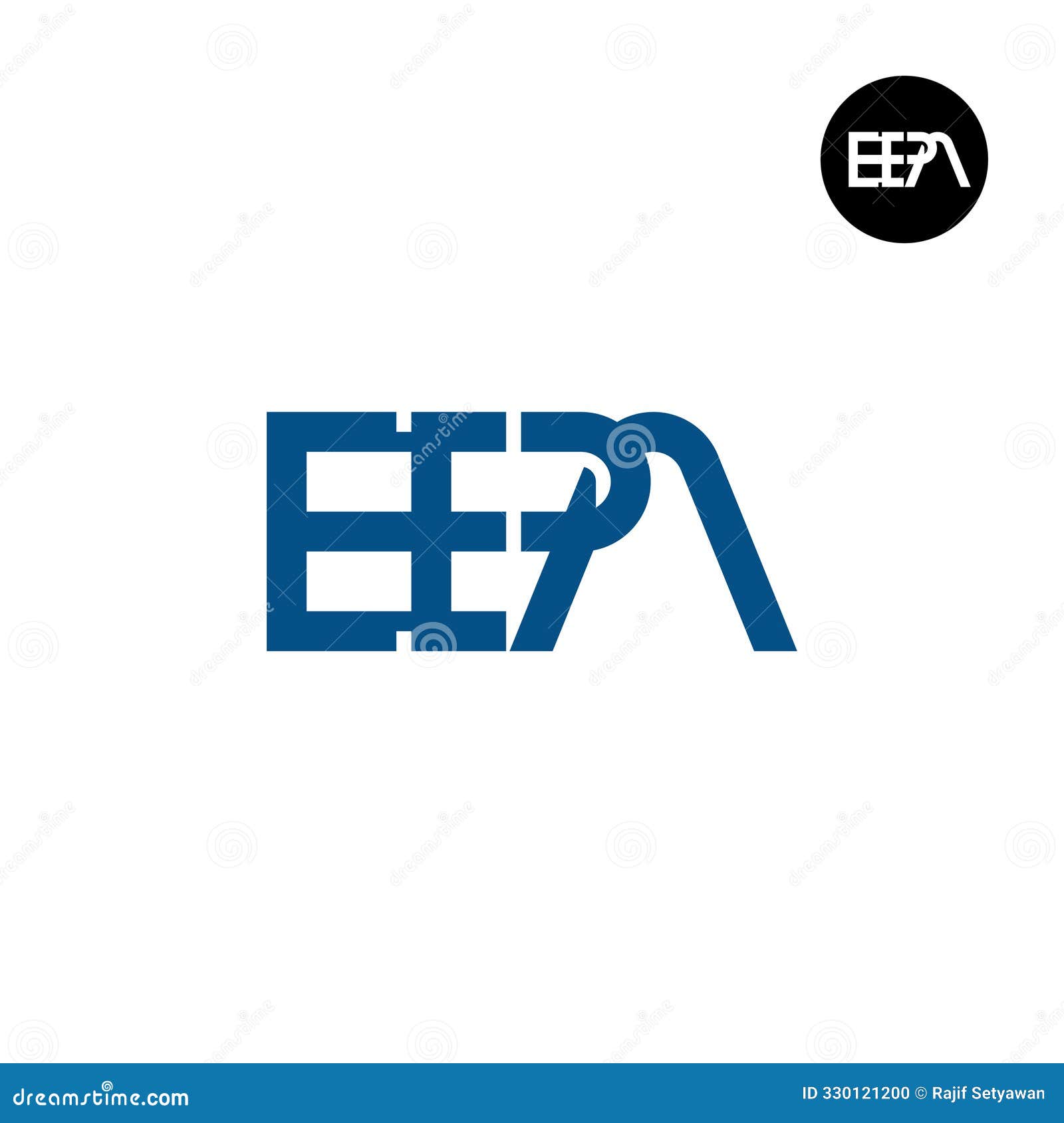 EPA Logo Letter Monogram Design Vector Illustration | CartoonDealer.com ...