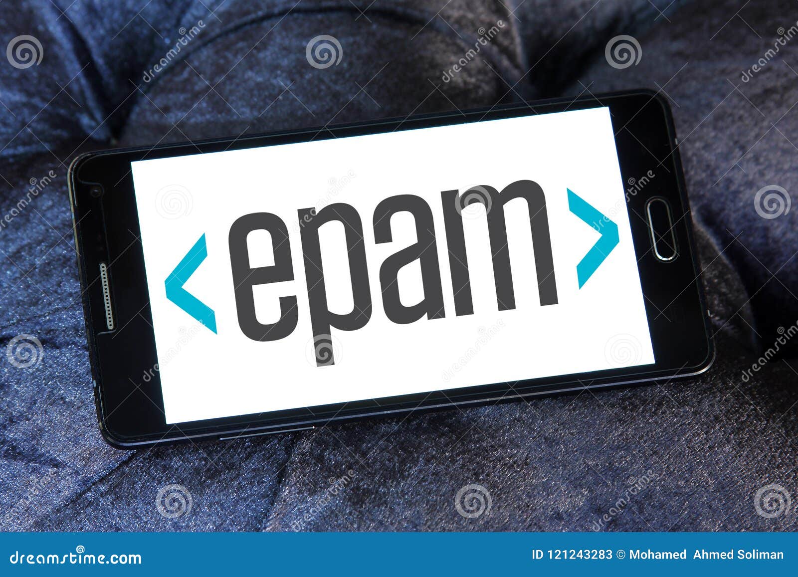 EPAM Systems company logo editorial stock photo. Image of icons - 121243283