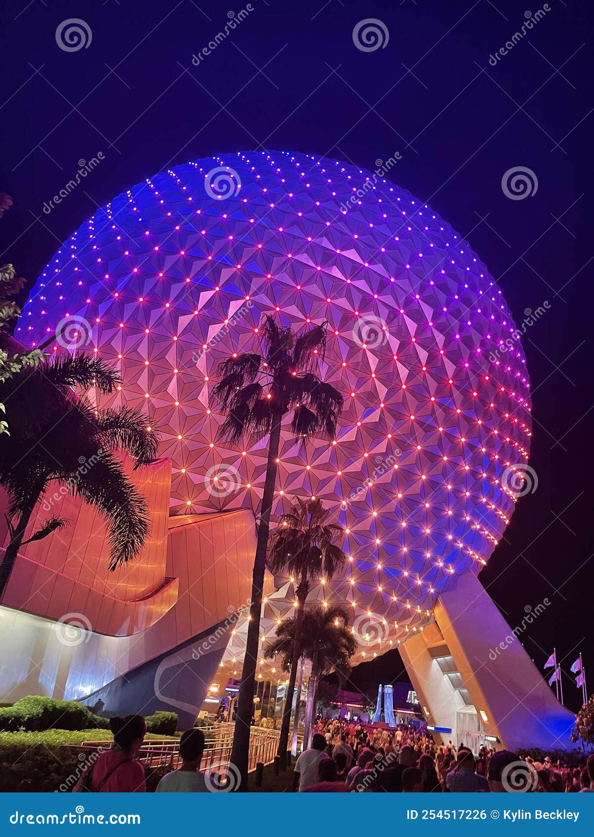 Epcot Ball editorial photo. Image of disney, epcot, ball - 254517226
