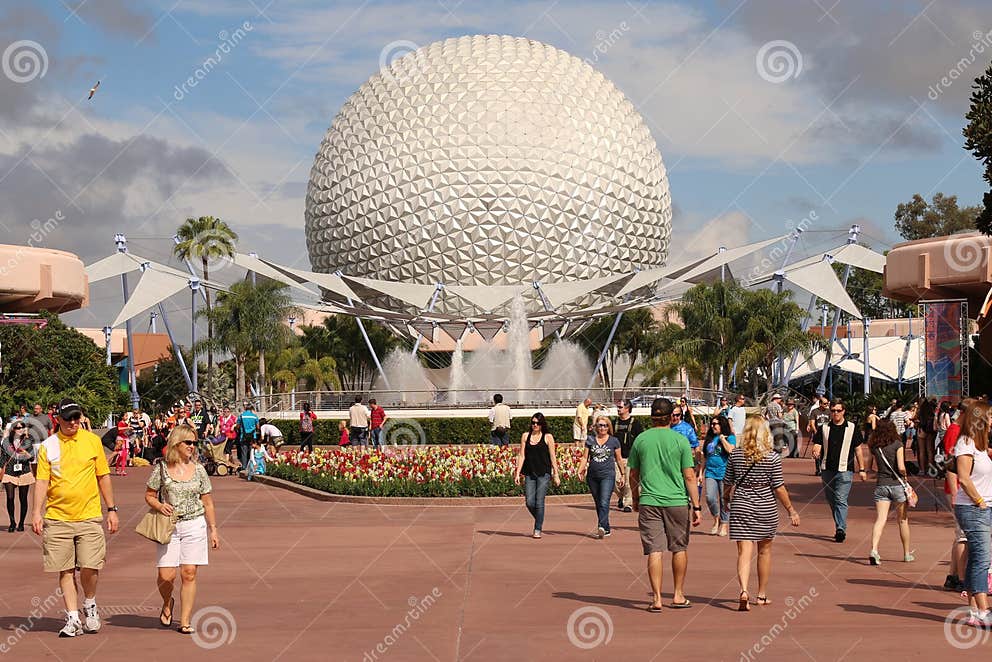 EPCOT-Disney 3 editorial stock image. Image of people - 37682399