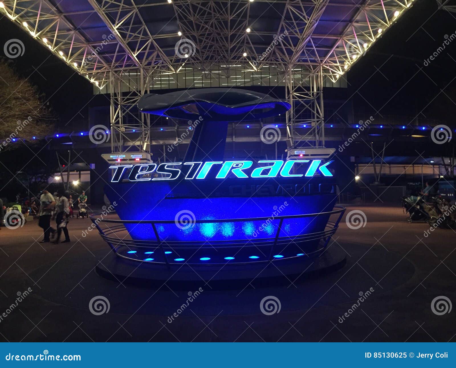 Epcot`s Test Track editorial image. Image of soldier - 85130625