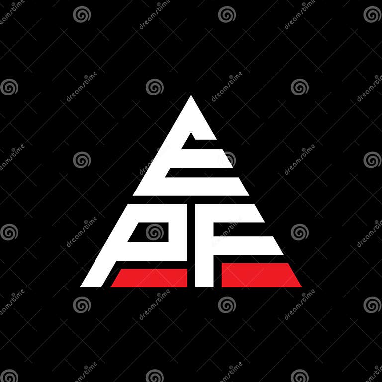EPD Triangle Letter Logo Design with Triangle Shape. EPD Triangle Logo ...