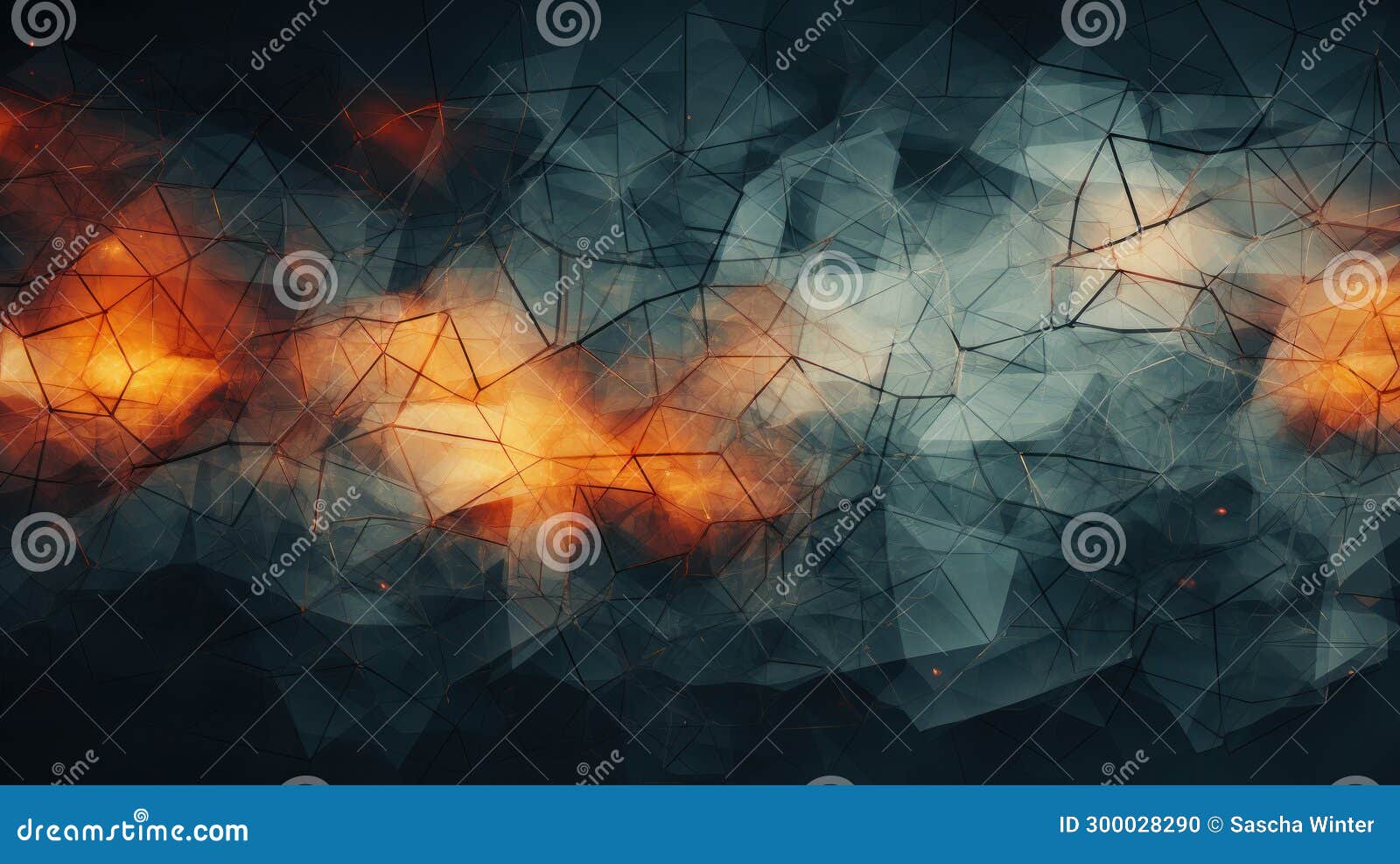 Ephemeral Mesh: Eroded Transparent Grid Stock Photo - Image of ...