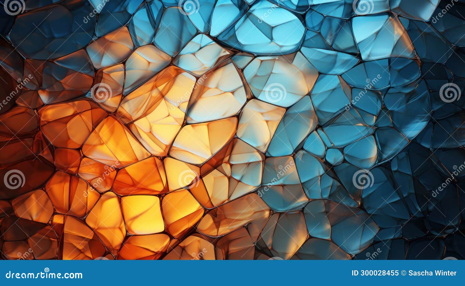 Ephemeral Mesh: Eroded Transparent Grid Stock Image - Image of ...