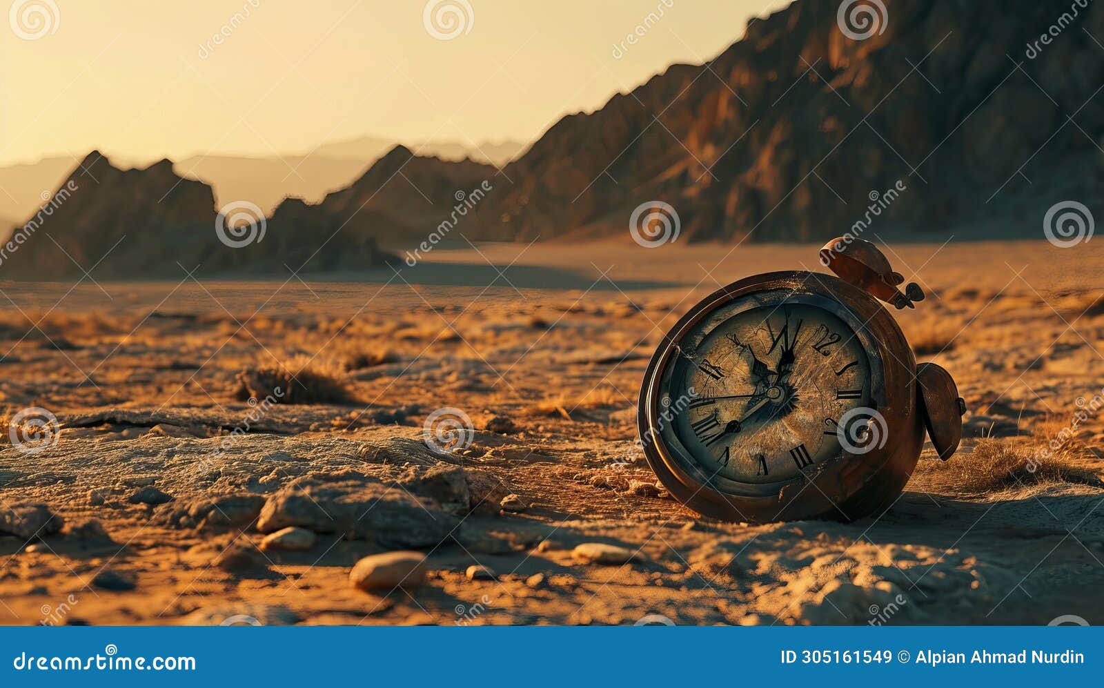 Ephemeral Moment of Time, Generative AI Stock Illustration ...