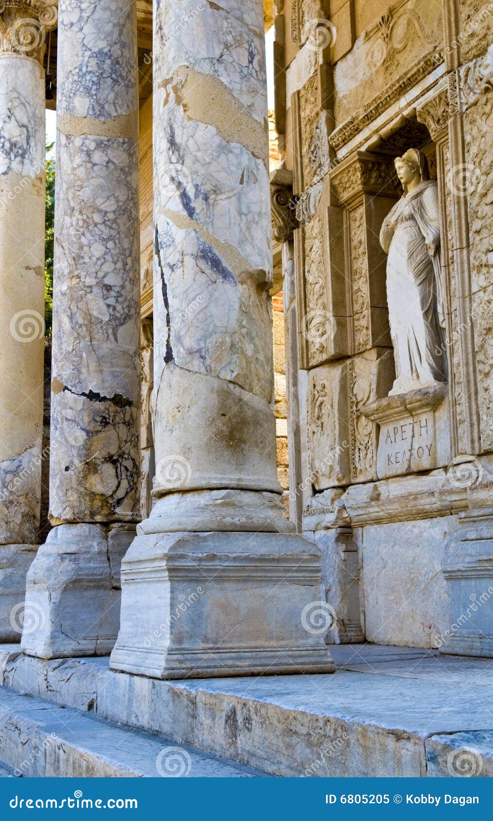 Ephesus stock image. Image of ephes, efesus, stonework - 6805205