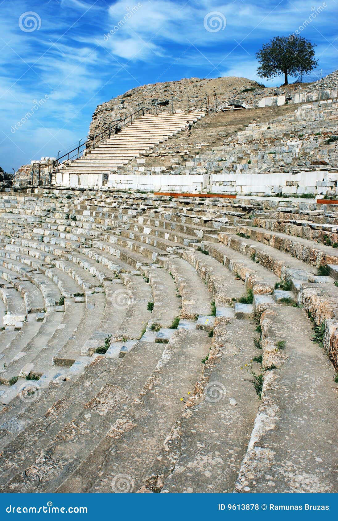 Ephesus Amphitheater stock photo. Image of ancient, amphitheater - 9613878