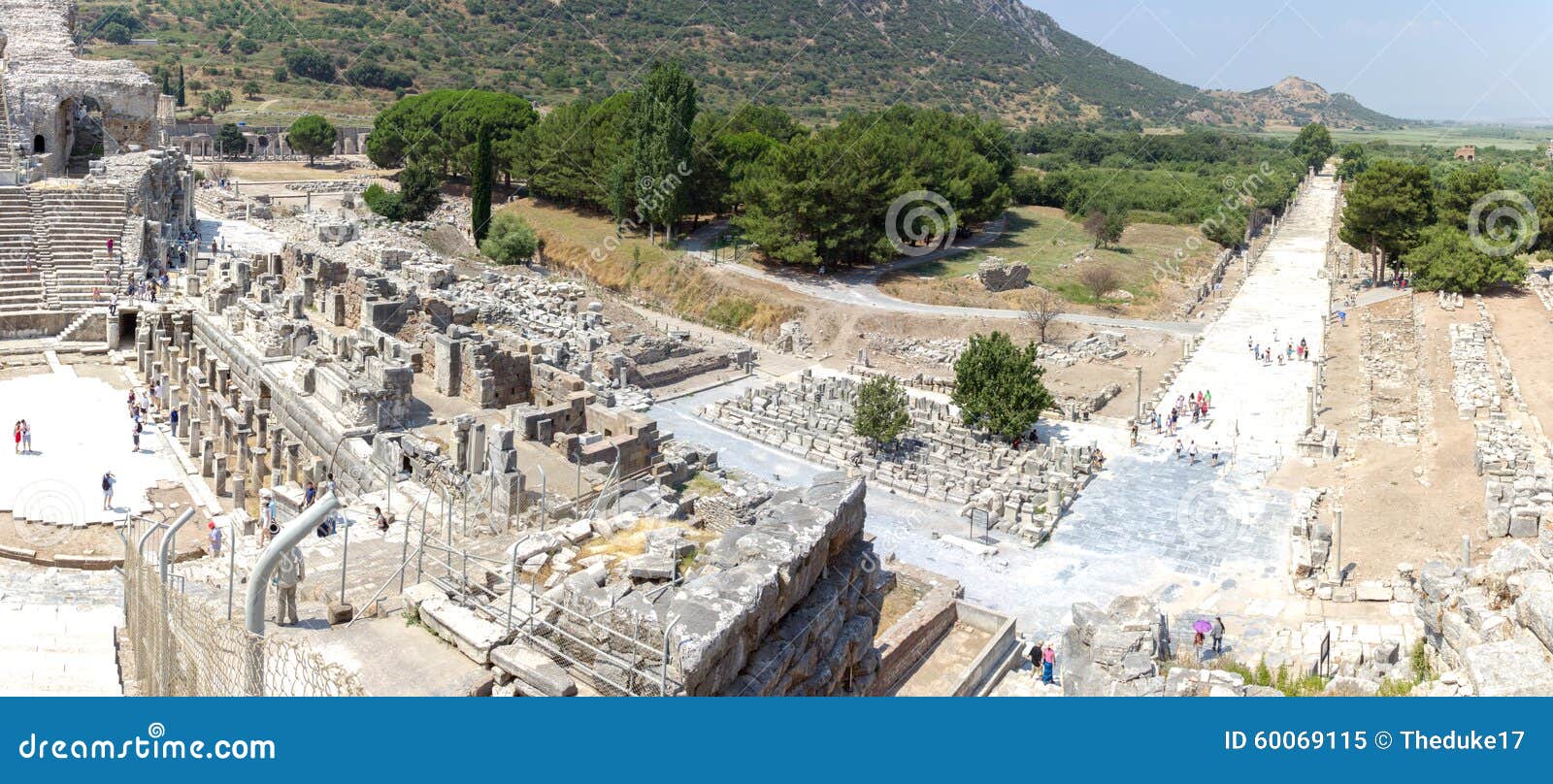 Ephesus stock image. Image of flow, attraction, beautiful - 60069115