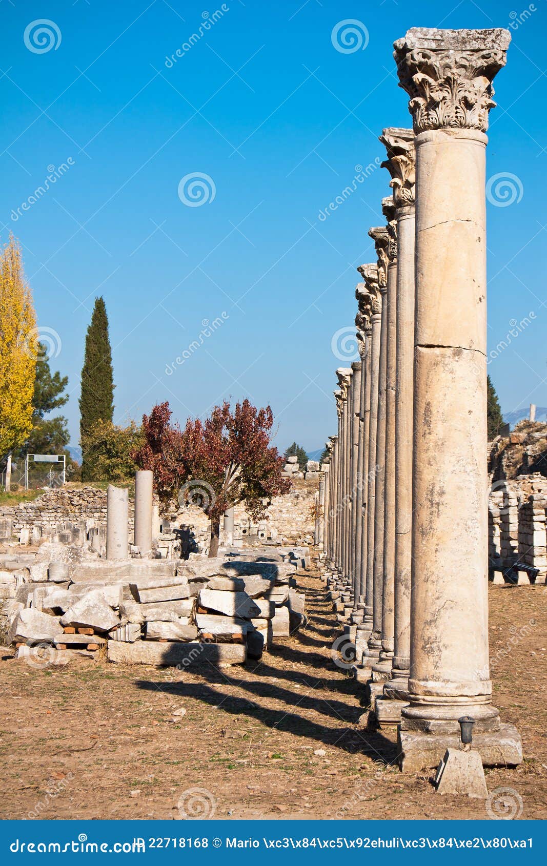 Ephesus ruins, Turkey stock photo. Image of culture, remains - 22718168