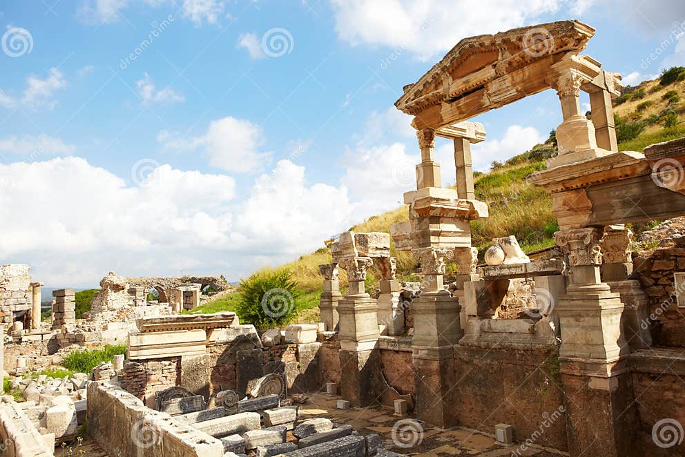 Ephesus in Turkey stock image. Image of classical, classic - 21224813