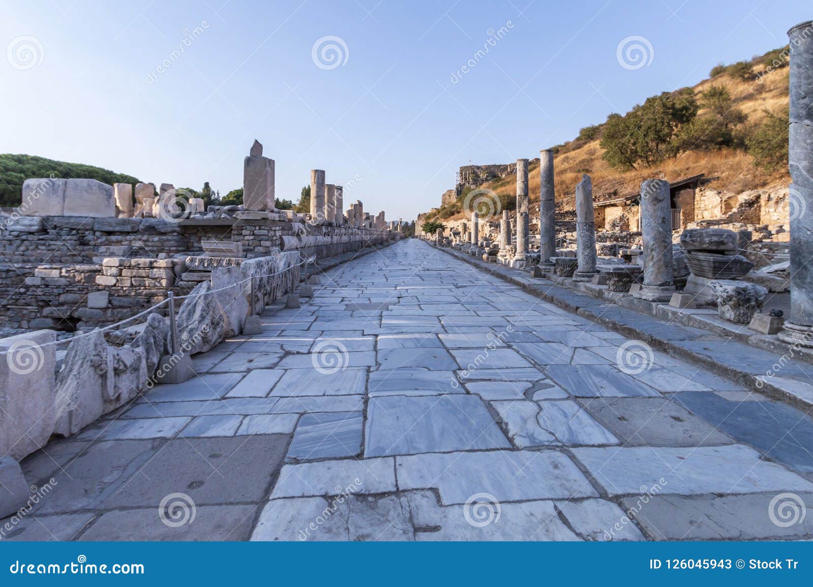 Ephesus, Turkey. Mythology, Arch Stock Image - Image of celsus, frieze ...