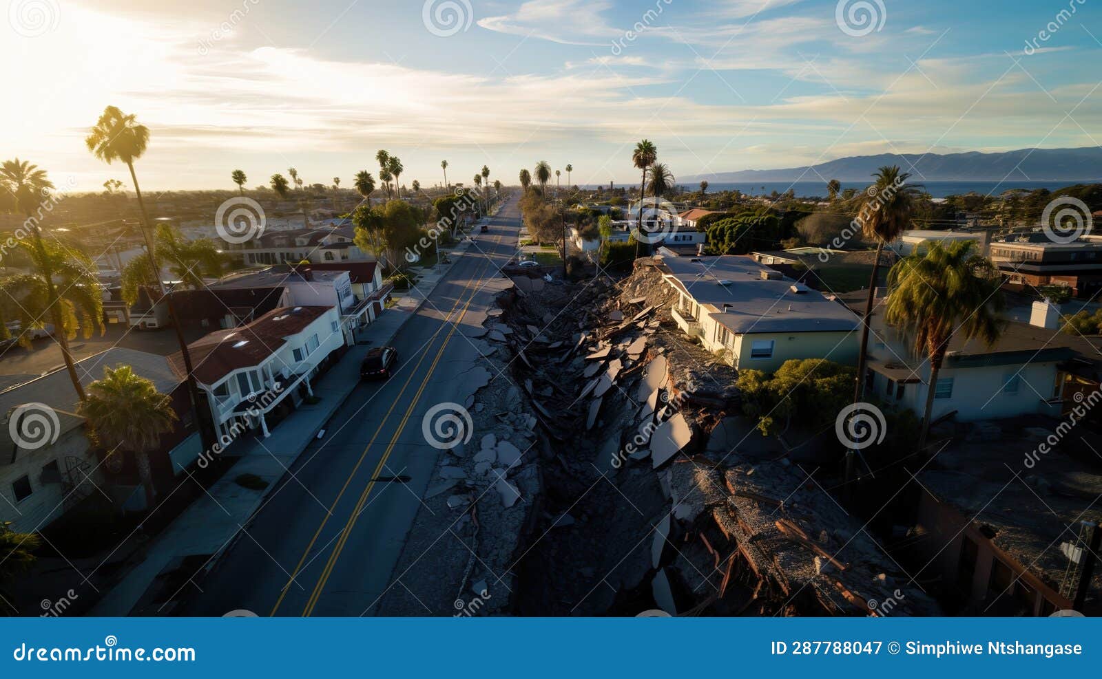 Epic, Catastrophic Destruction. A Heartbreaking View Of A Once Thriving ...