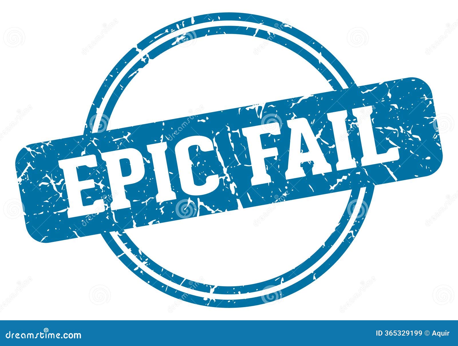 Epic Fail Stamp. Epic Fail Label On Transparent Background. Round Sign ...