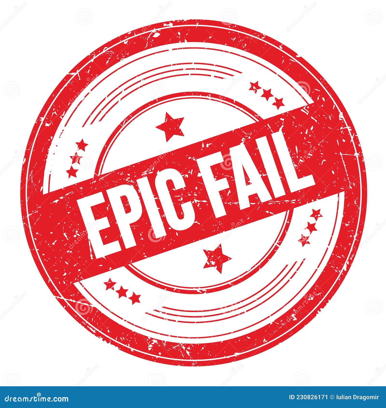 EPIC FAIL Text on Red Round Grungy Stamp Stock Illustration ... EPIC FAIL Text on Red Round Grungy Stamp Stock Illustration ...