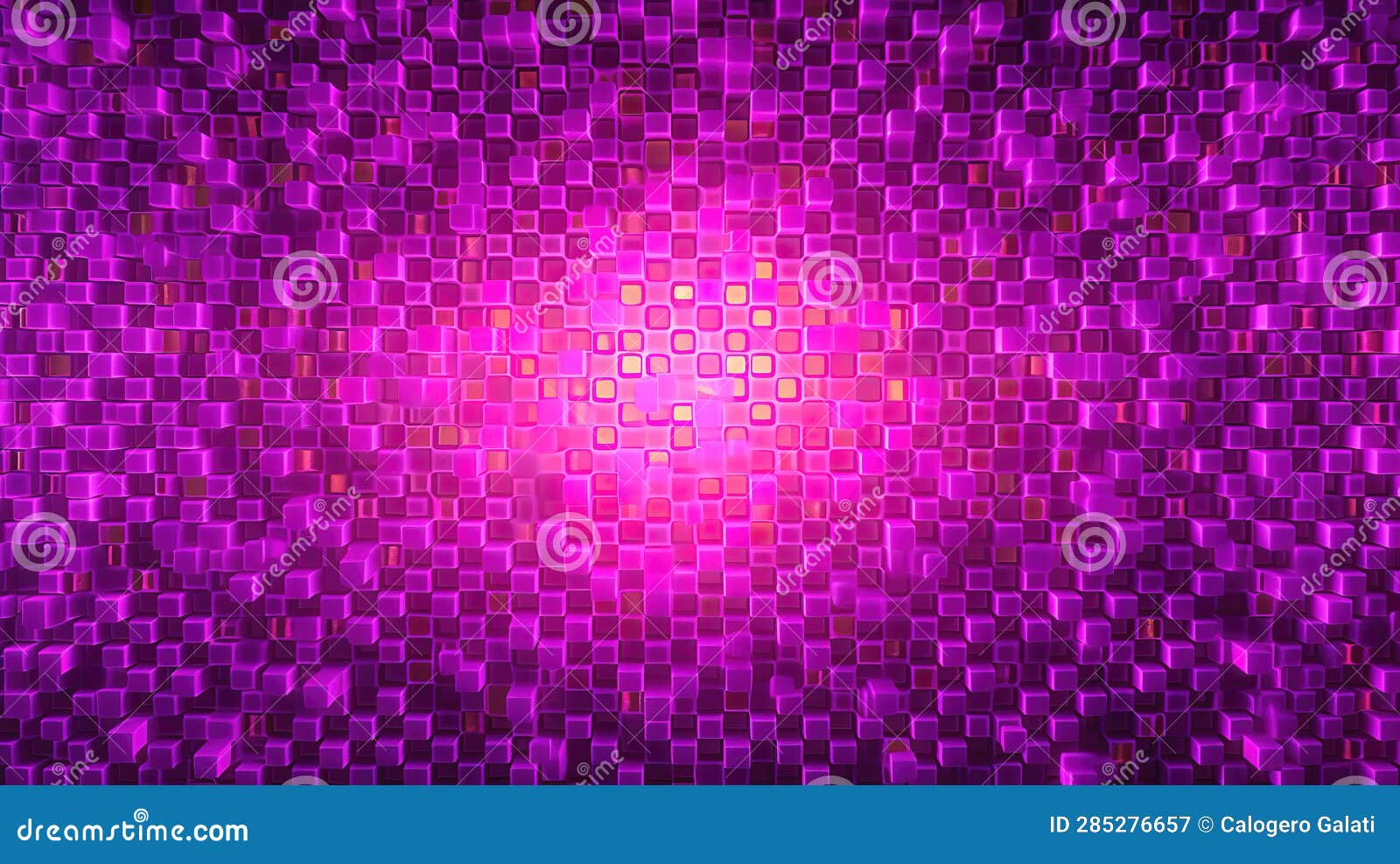 An Epic Retro Pixel Inspired Cube Wallpaper, Backgorund Art, Ai ...