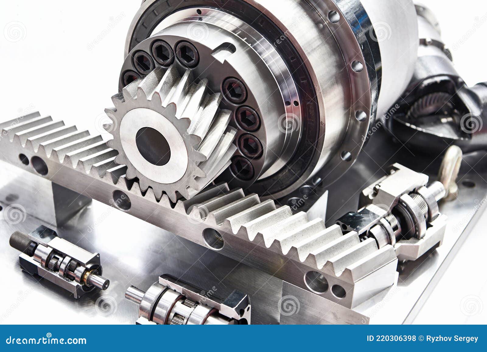 Epicyclic Gear Train Or Planetary Gearset With Cogwheels For Torque ...