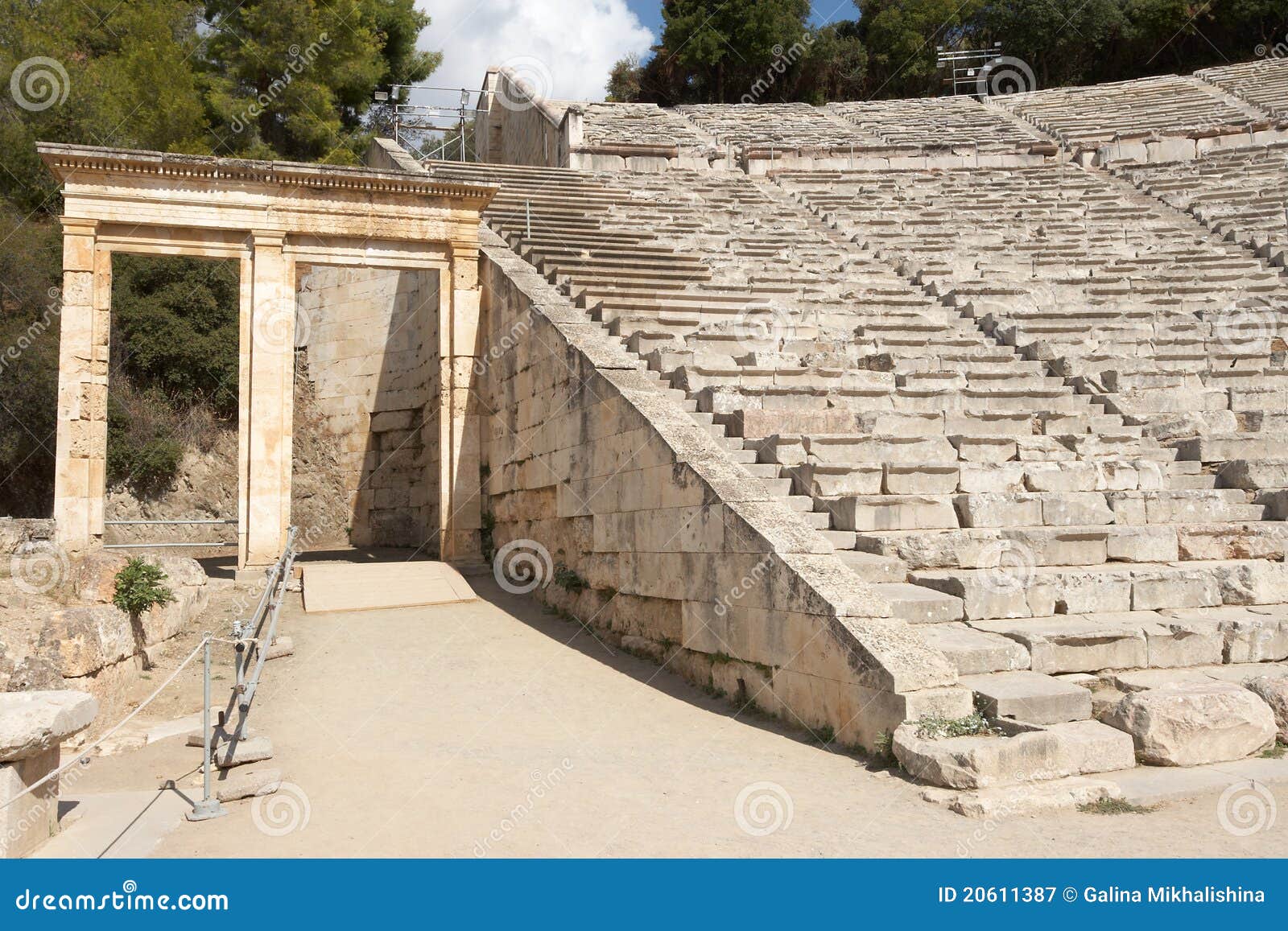 Epidaurus stock image. Image of greece, argolis, landmark - 20611387
