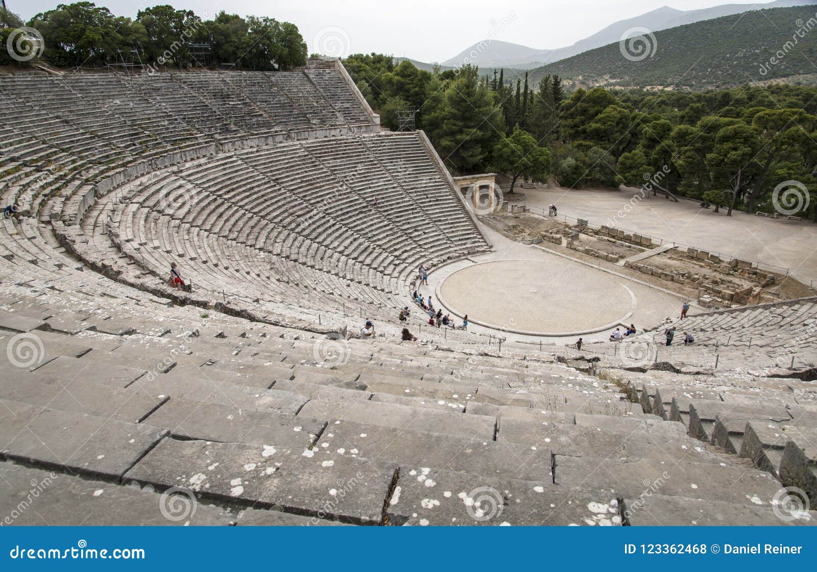 The Epidaurus Ancient Theatre Is A Theatre In The Greek Old City Of ...