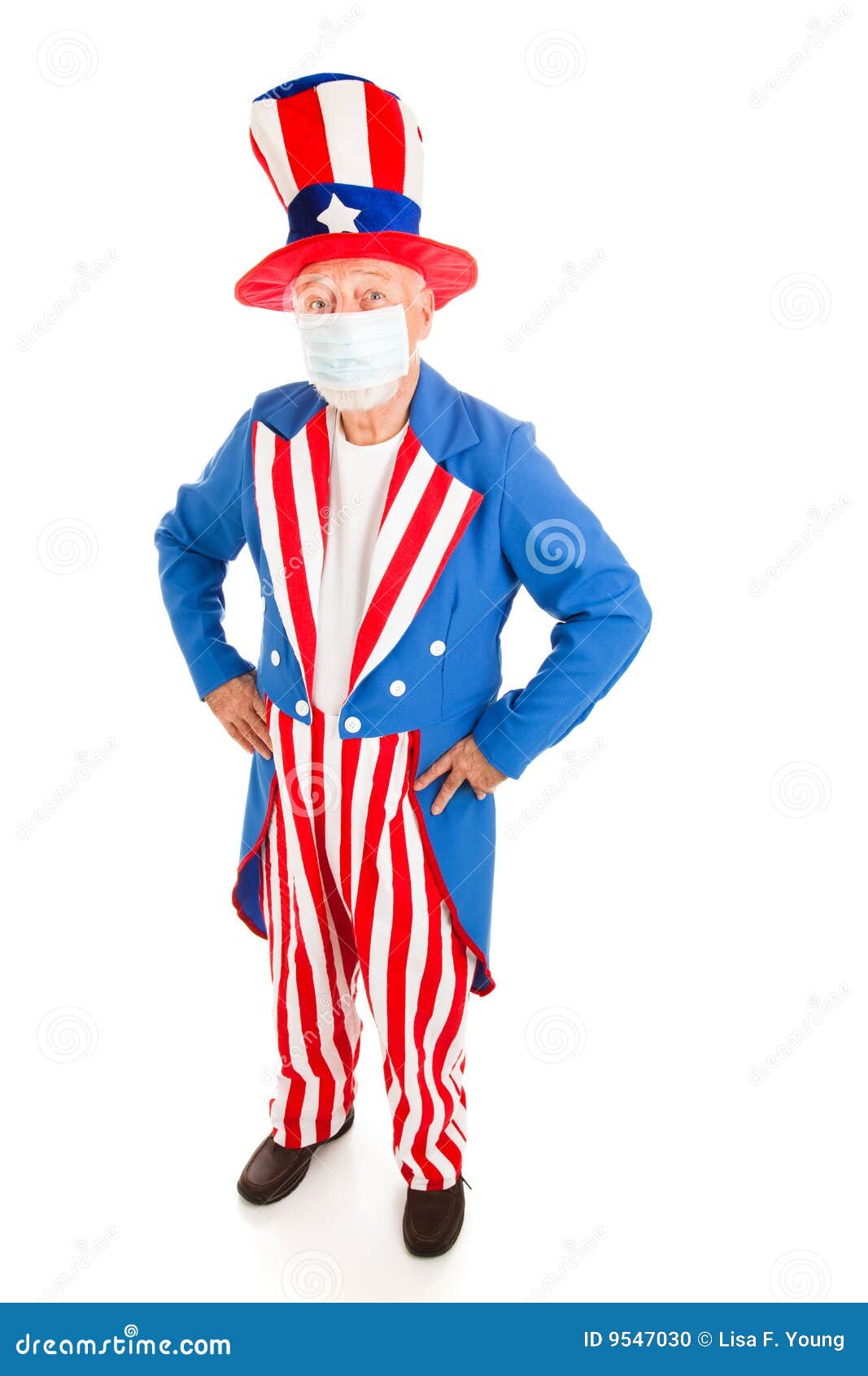Epidemic - Uncle Sam stock photo. Image of h1n1, epidemic - 9547030
