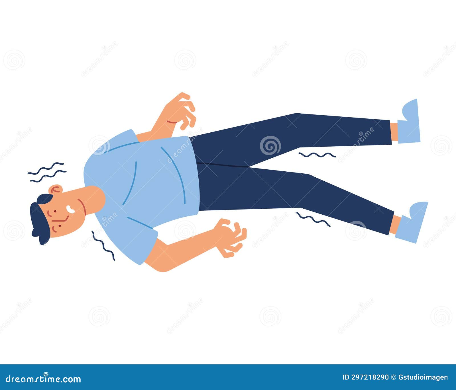 Epilepsy boy illustration stock illustration. Illustration of neurology ...