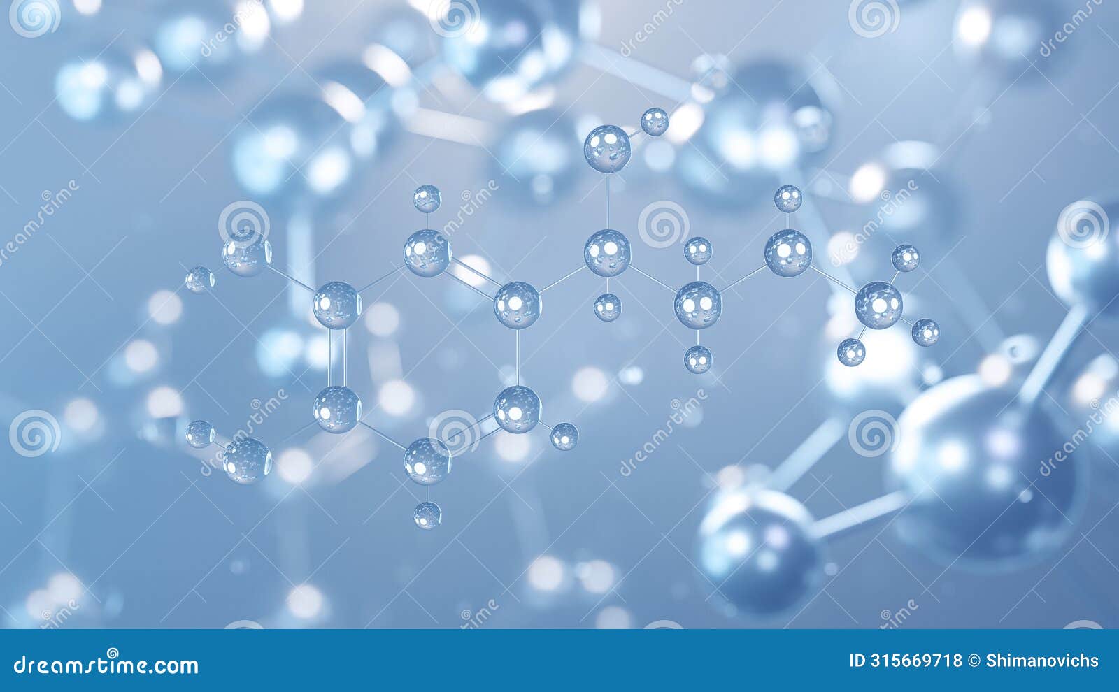 Epinephrine Molecular Structure 3d, Adrenaline, Structural Chemical ...