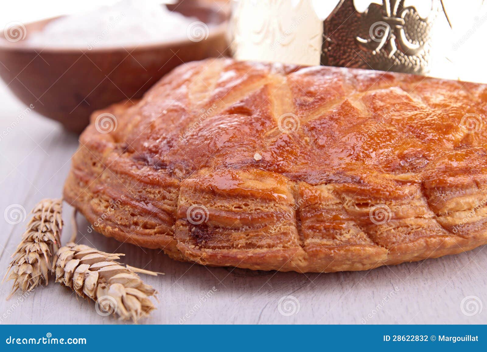Epiphany cake stock photo. Image of holiday, galette - 28622832