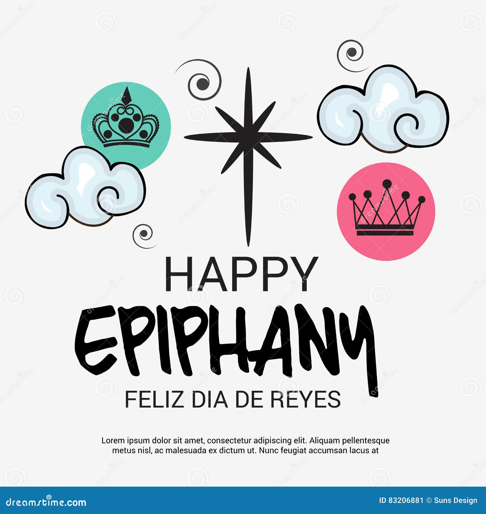 Epiphany stock illustration. Illustration of magic, clip - 83206881